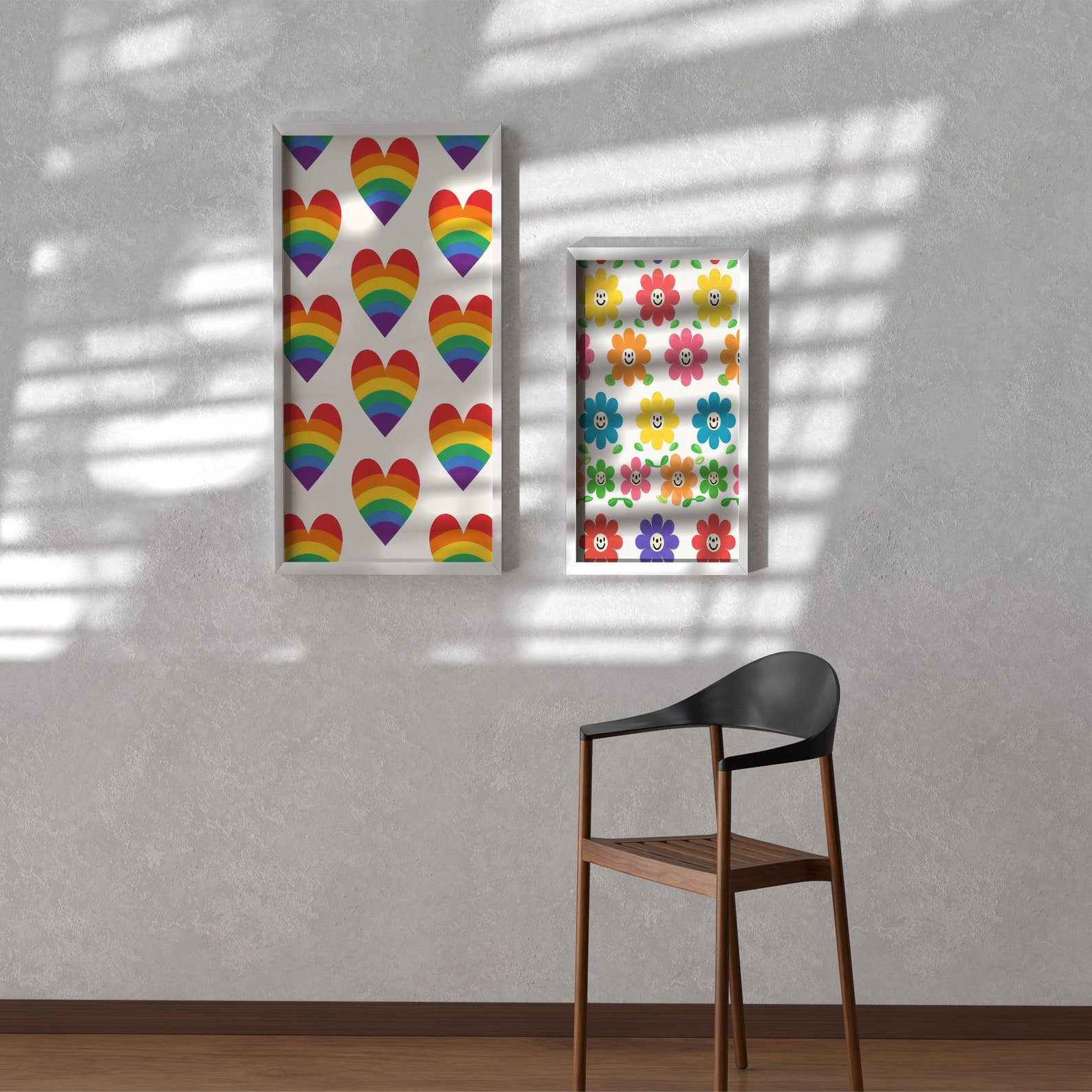 20 Pride Month Digital Papers - LGBTQ+ Seamless Digital Paper, Rainbow ...