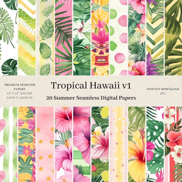Hawaiian Scrapbook - Etsy