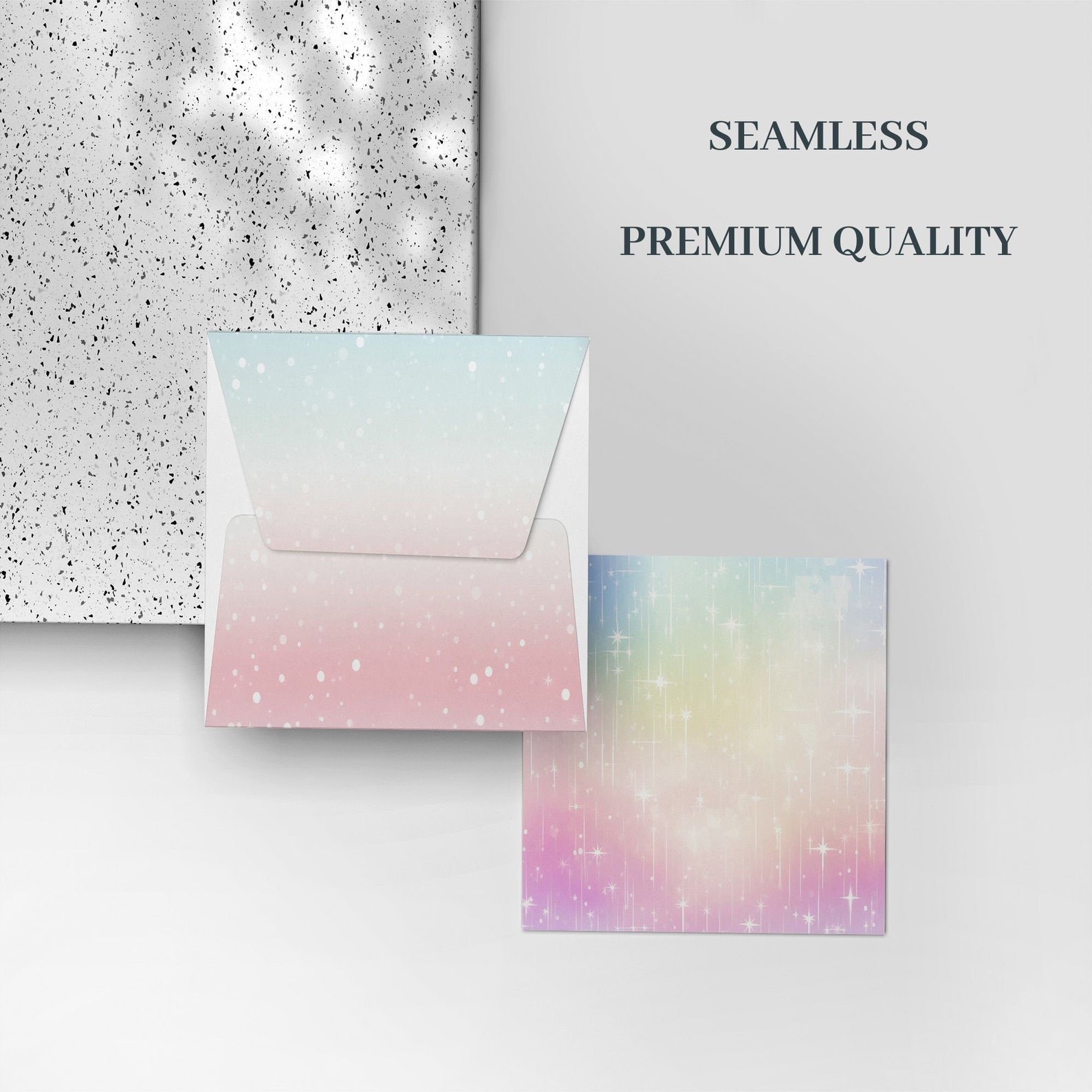 20 Rainbow Bokeh Digital Papers - Pastel Scrapbook, Soft Bokeh Digital ...