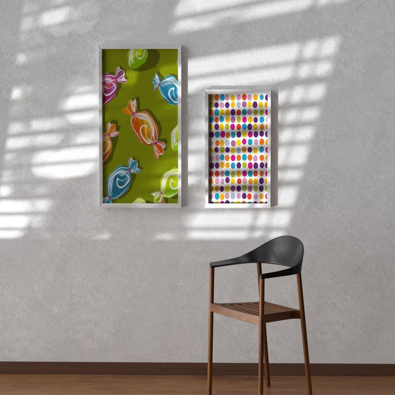 20 Candyland Digital Papers - Pink Seamless Digital Paper, Rainbow ...