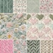20 Knitted Floral Digital Papers - Embroidery Seamless Digital Paper ...