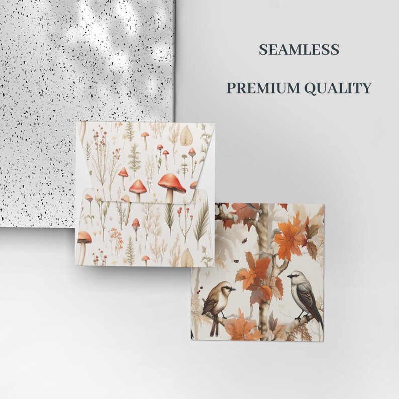 20 Minimal Forest Digital Papers - Watercolor Seamless Pattern, Junk ...