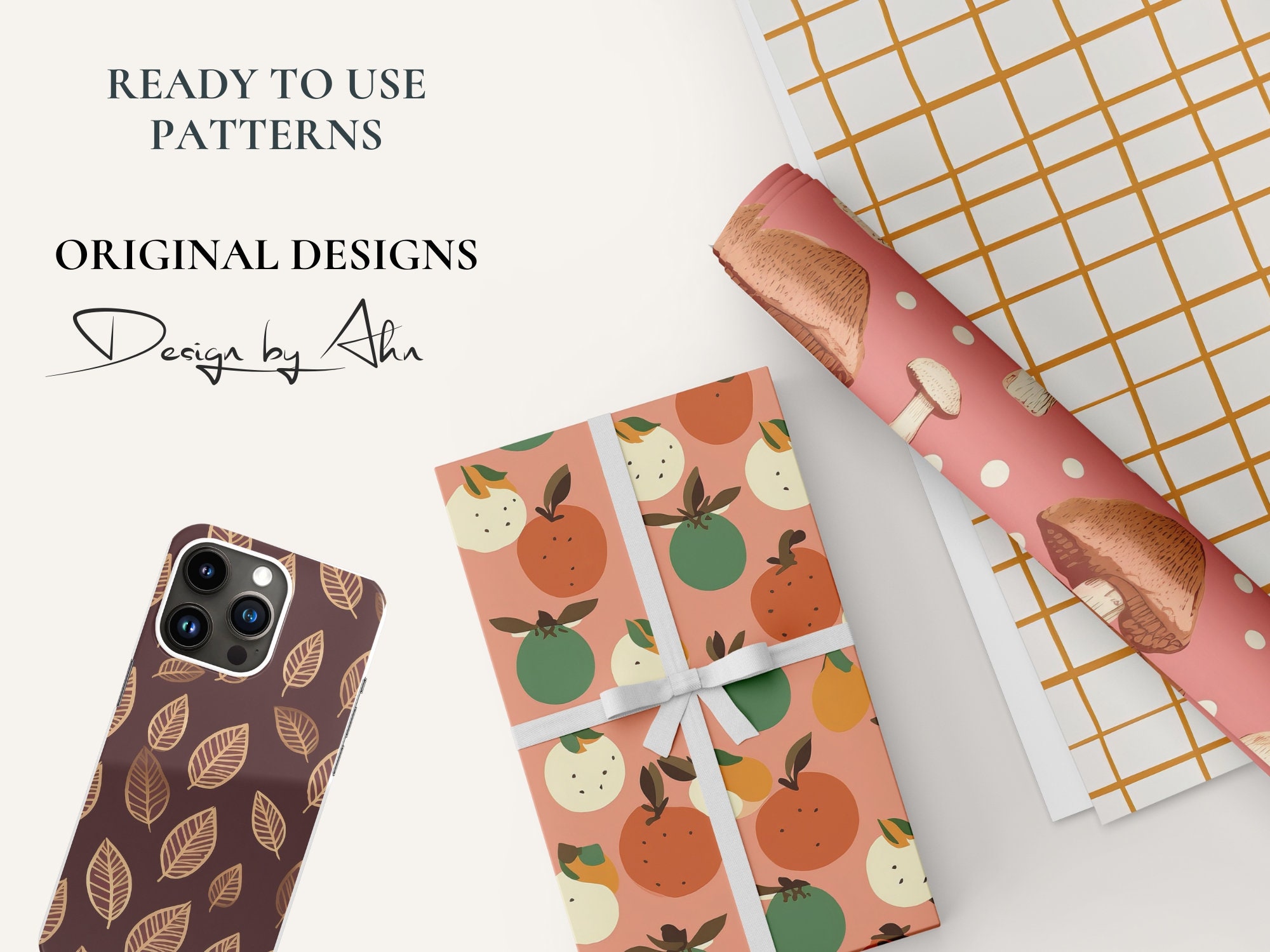 20 Fall Boho Digital Papers Abstract Scrapbook Autumn - Etsy