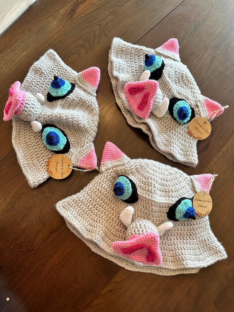 Inosuke Hat Demon Slayer Boar Boy Hat Cosplay Inosuke Head - Etsy