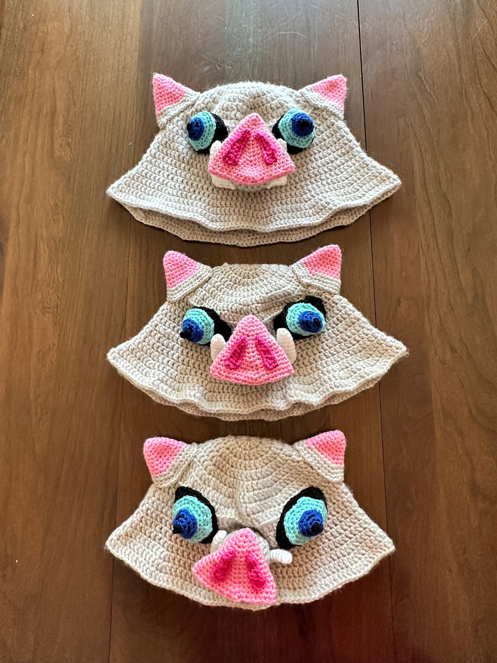 Inosuke Hat Demon Slayer Boar Boy Hat Cosplay Inosuke Head - Etsy