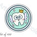 Bluey Tooth Fairy Sticker Fun Sheet: Sticker Sheets Inspired by Bluey ...