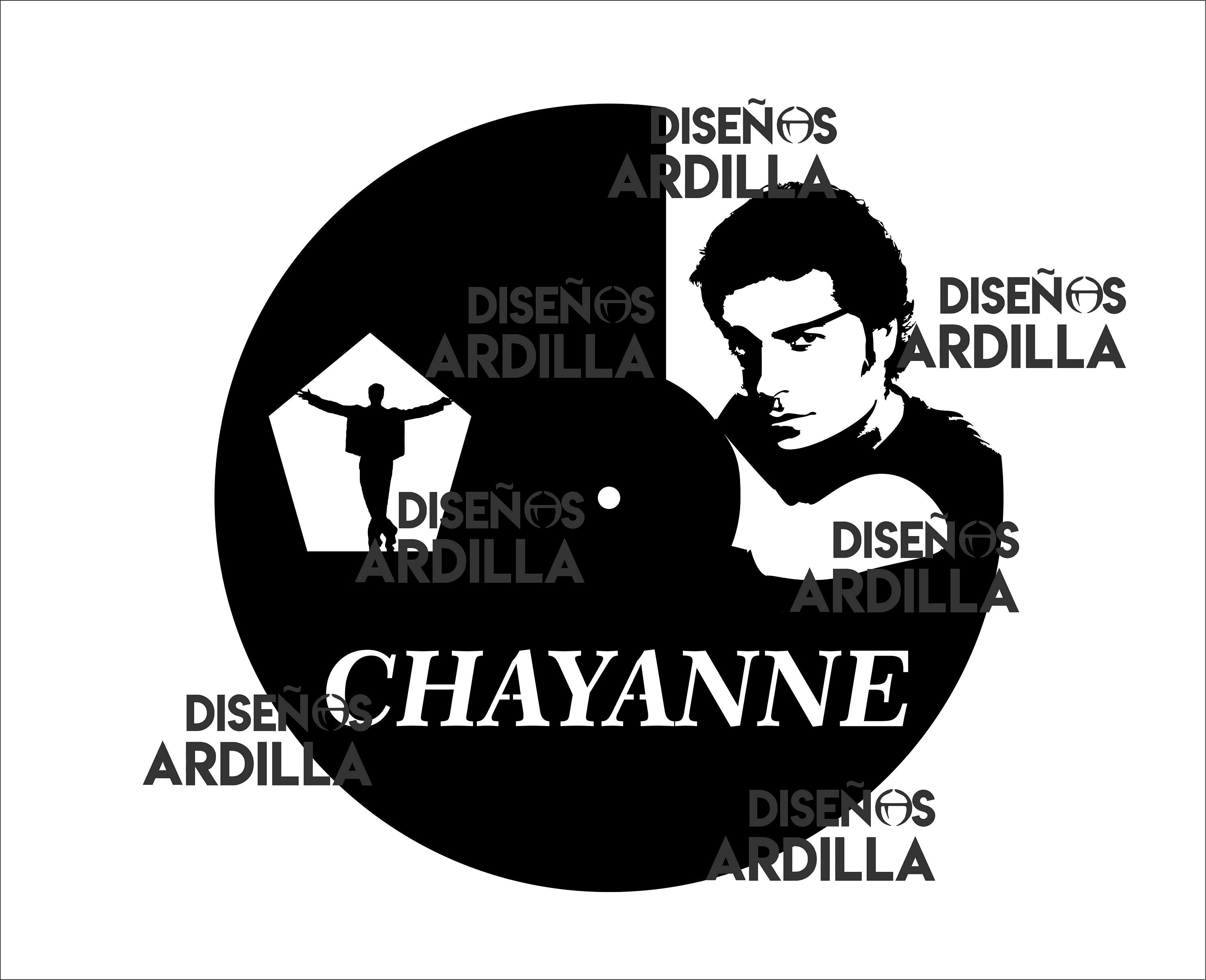 Vector Laser Cut Chayanne Vinyl Record Clock - Etsy