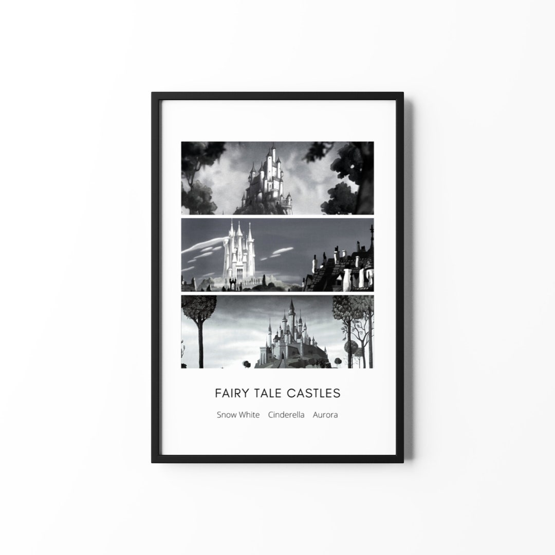 Original Fantasy Castles | Printable | Immediate Digital Download - Etsy