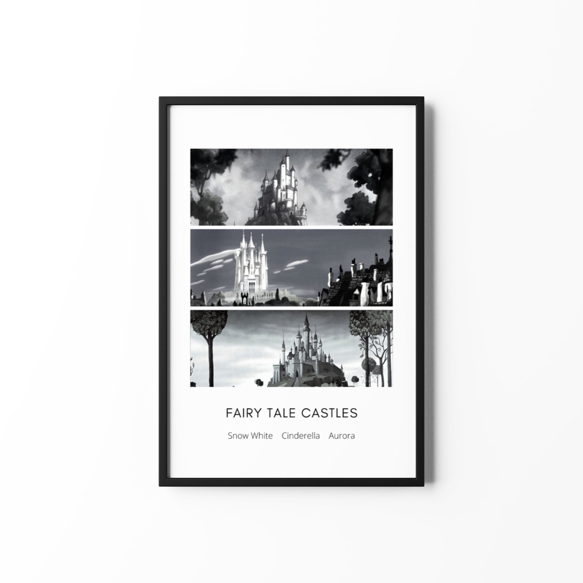 Original Fantasy Castles | Printable | Immediate Digital Download - Etsy