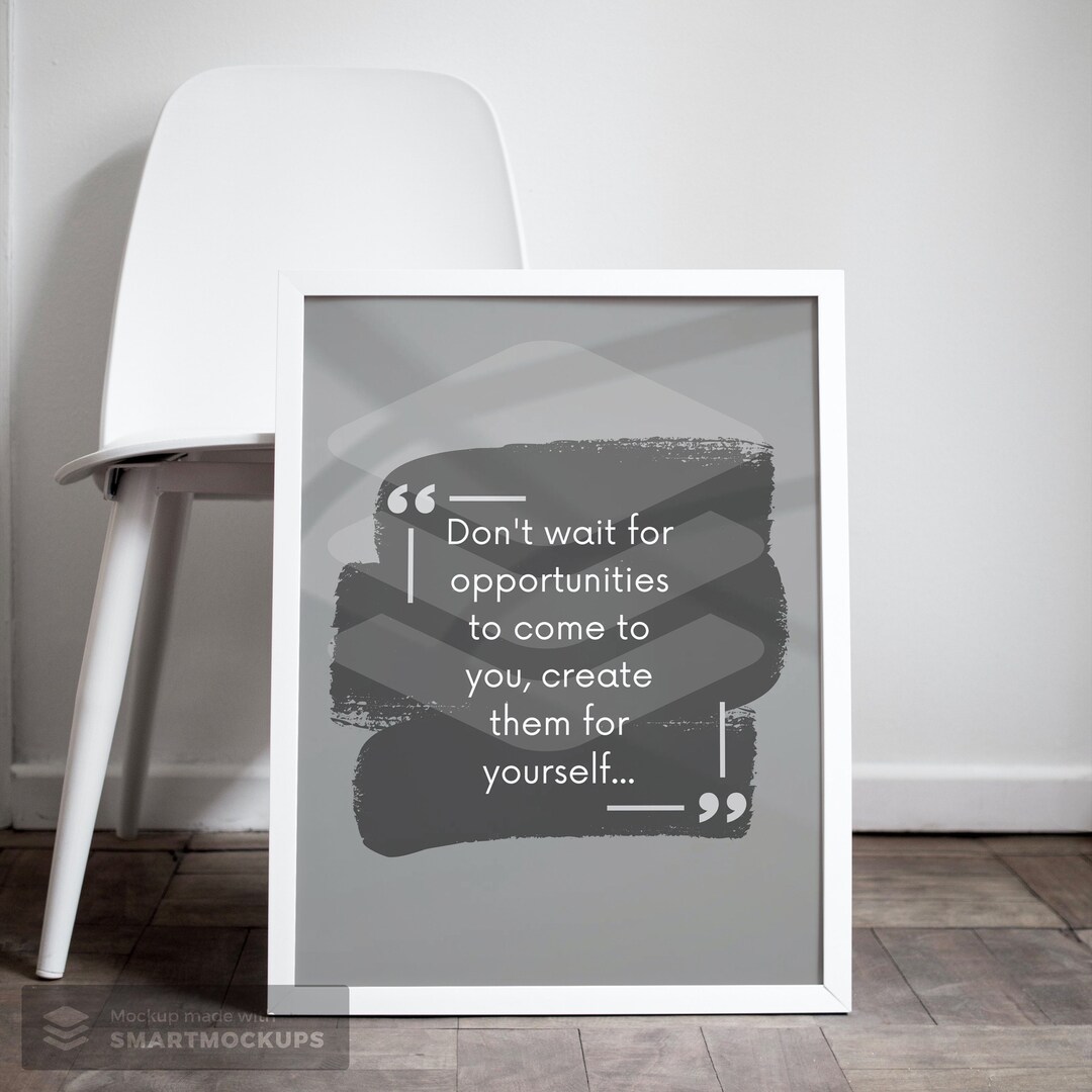 Printable Motivational Poster, Inspirational Wall Art, Positive ...