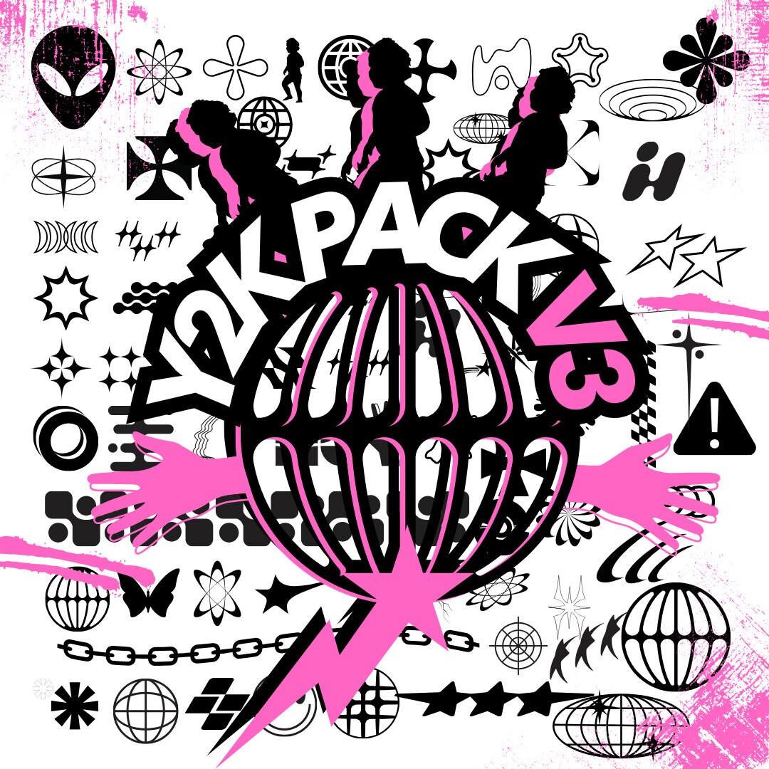 80+ Y2k Persona Designs Version 3.0 for Brand and Streetwear Assets - Etsy