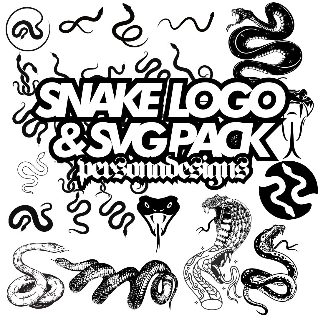 Snake Rattlesnake Animal Svg Png Ai Pack Cricut Decal - Etsy