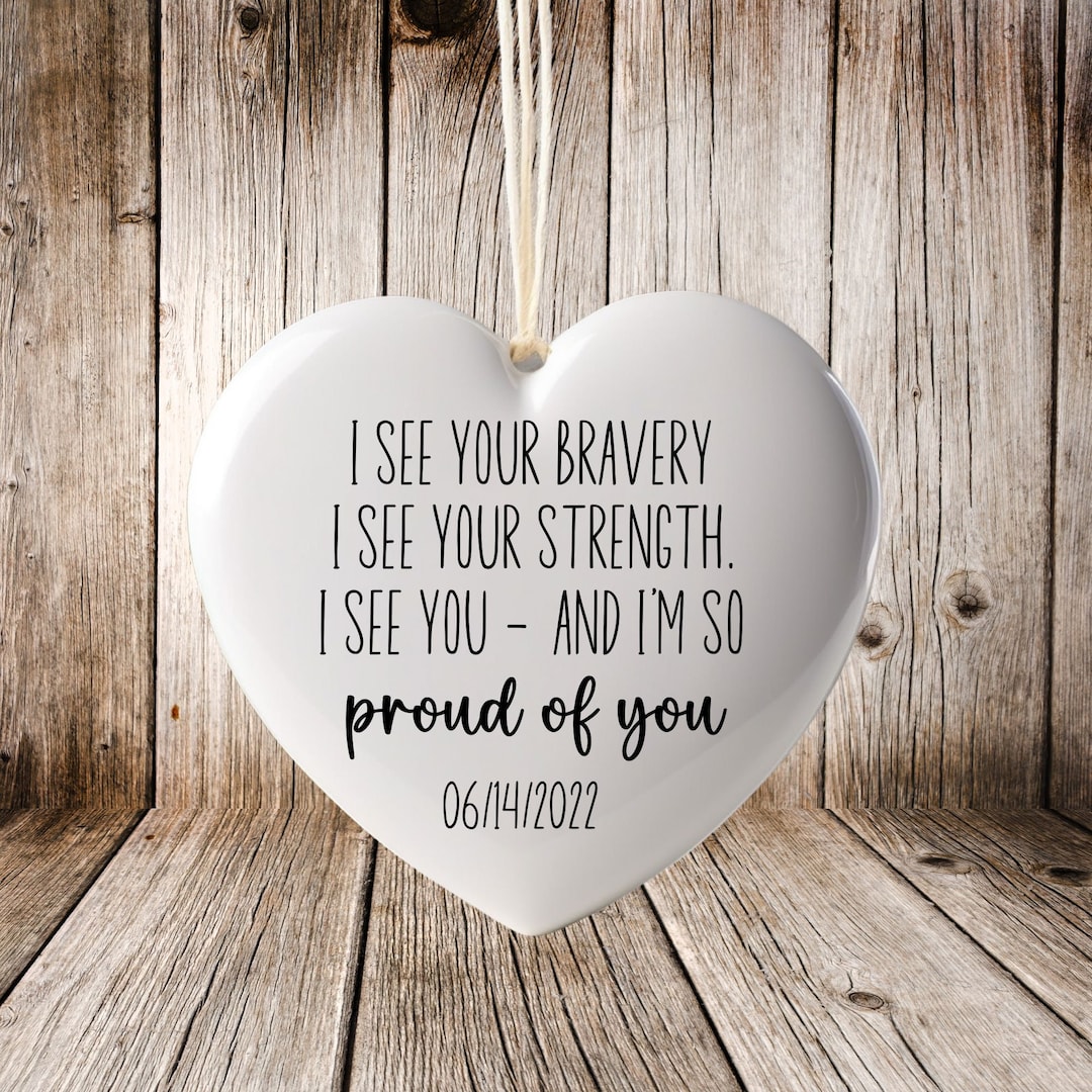 Sobriety Gift Addiction Recovery Keepsake Ornament Gift With ...