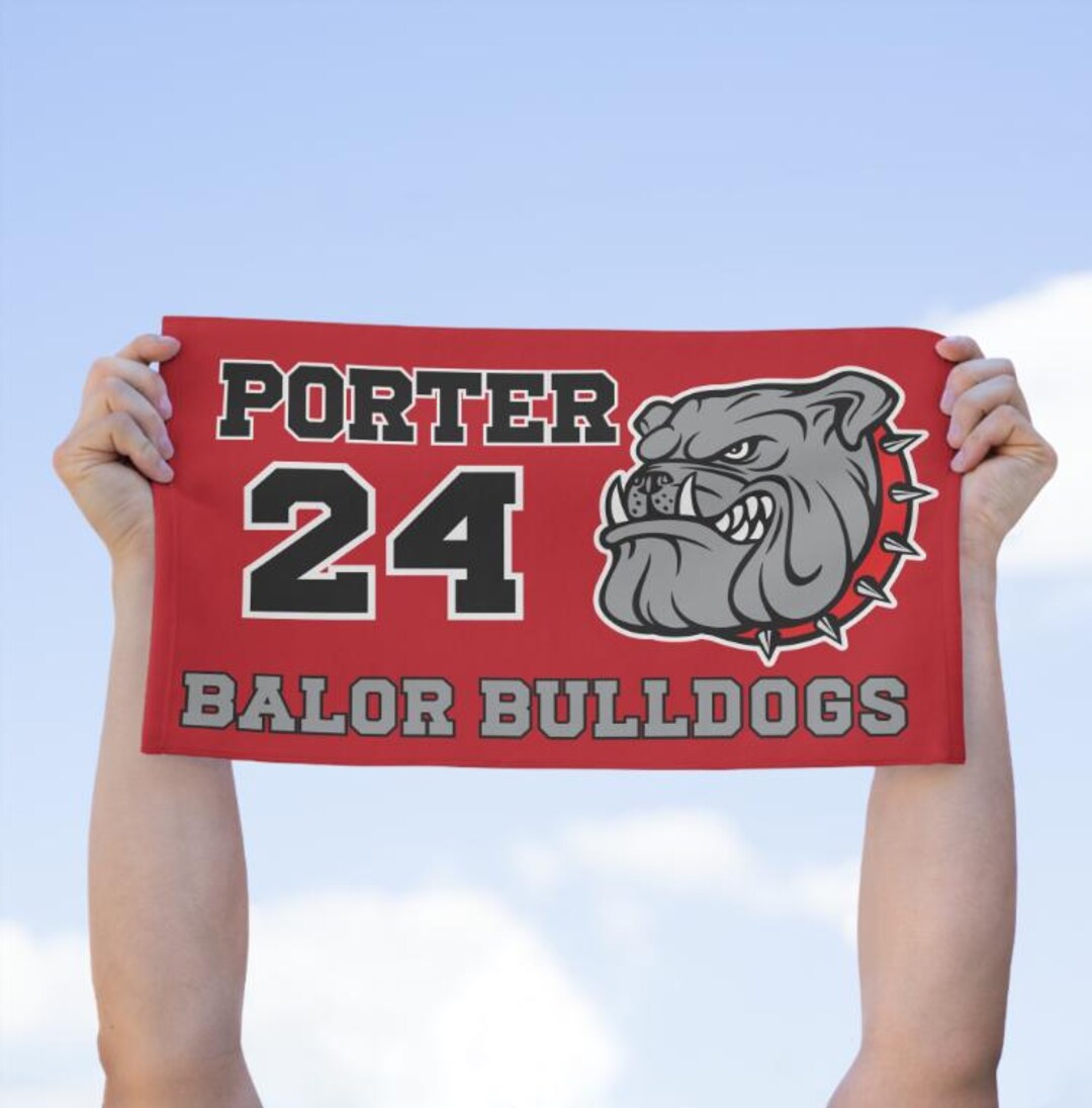 Custom Football Rally Towel, Football Team Gift, Personalized Sports ...