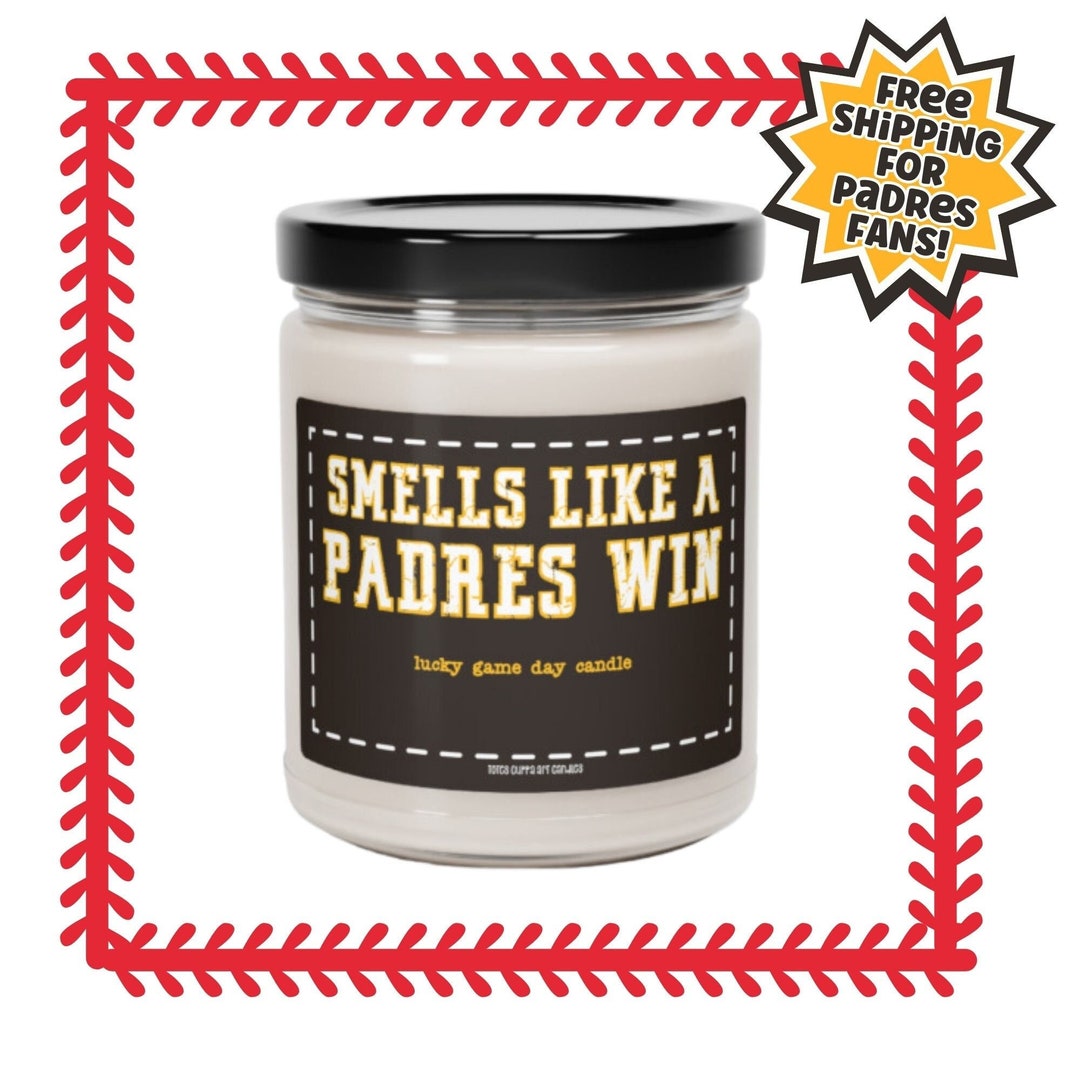 Smells Like A Padres Win Candle, San Diego Padres, Unique Gift for ...