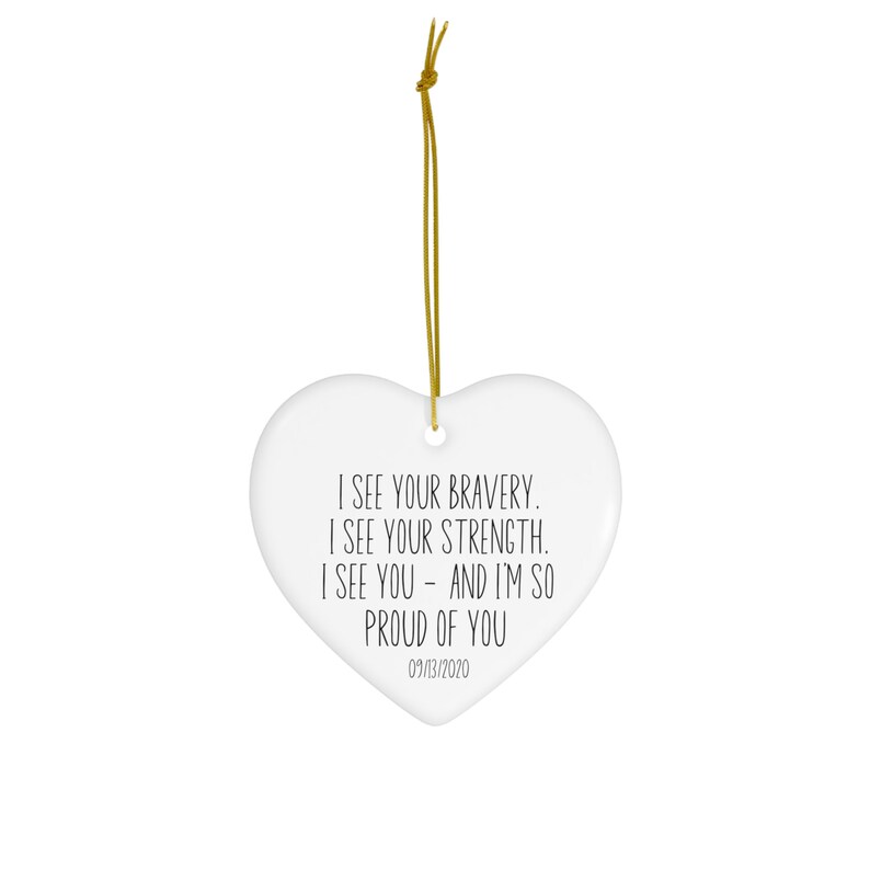 Sobriety Gift Addiction Recovery Keepsake Ornament Gift With ...