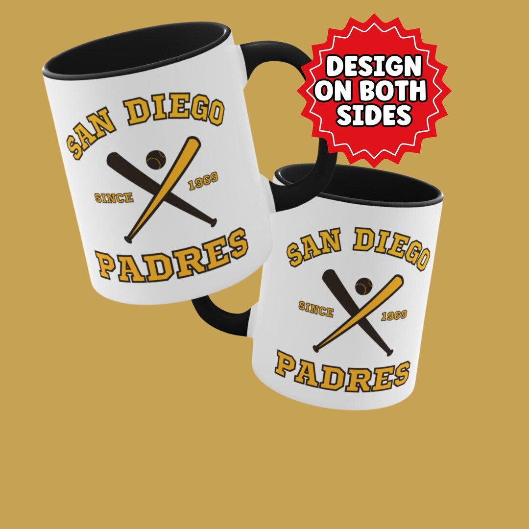 San Diego Padres, San Diego Padres Mug, Padres Baseball Mug, San Diego ...