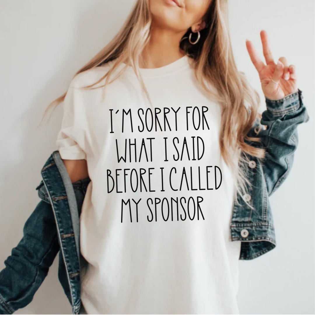 Recovery Humor T-shirt, Funny AA NA Humor Tee, Sober Friend Gift ...