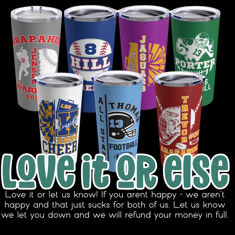 Cheerleader Tumbler, Custom Cheer Mug for Cheerleading, Personalized ...