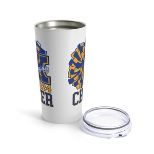 Cheerleader Tumbler, Custom Cheer Mug for Cheerleading, Personalized ...