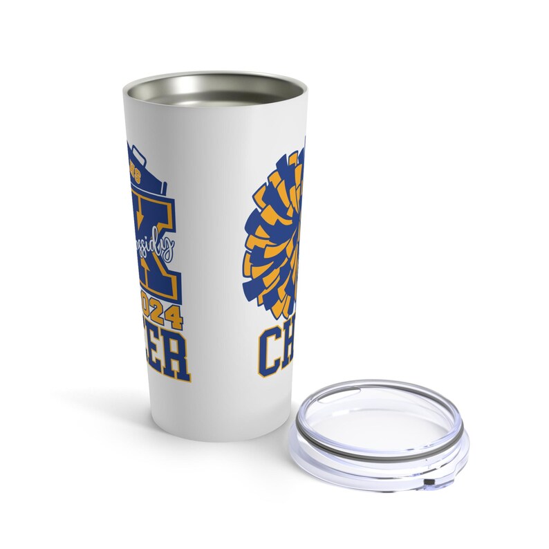 Cheerleader Tumbler, Custom Cheer Mug for Cheerleading, Personalized ...