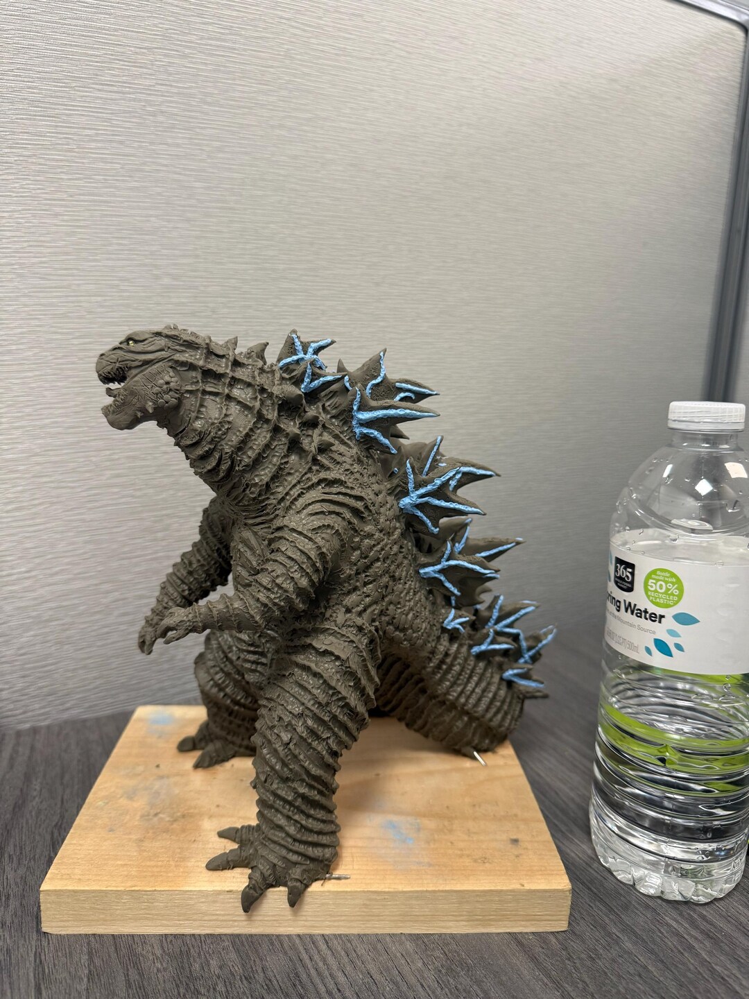 Godzilla Plasticine Statue - Etsy