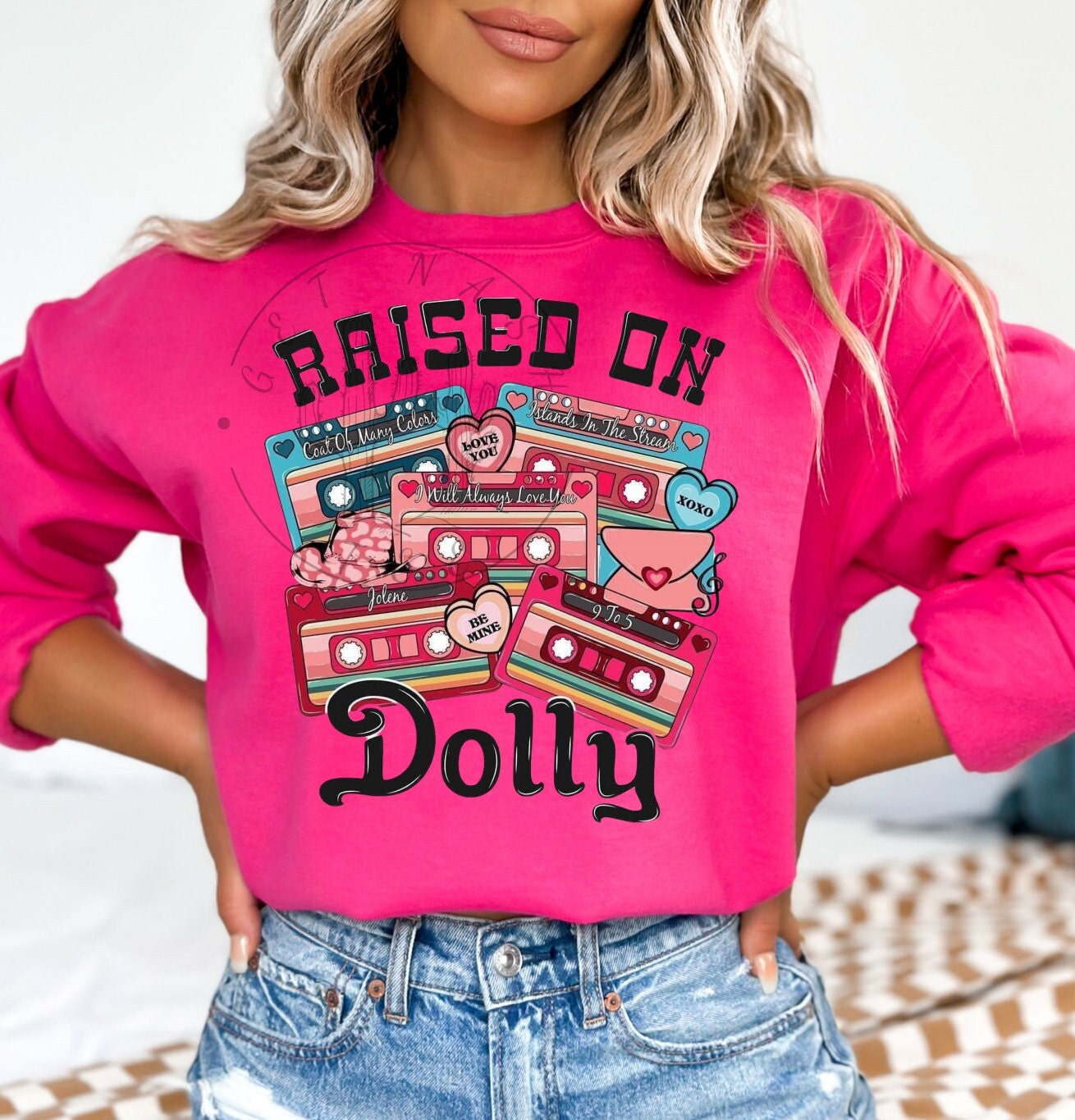 Raised on DOLLY Cassette Tapes, Dolly Music - Etsy