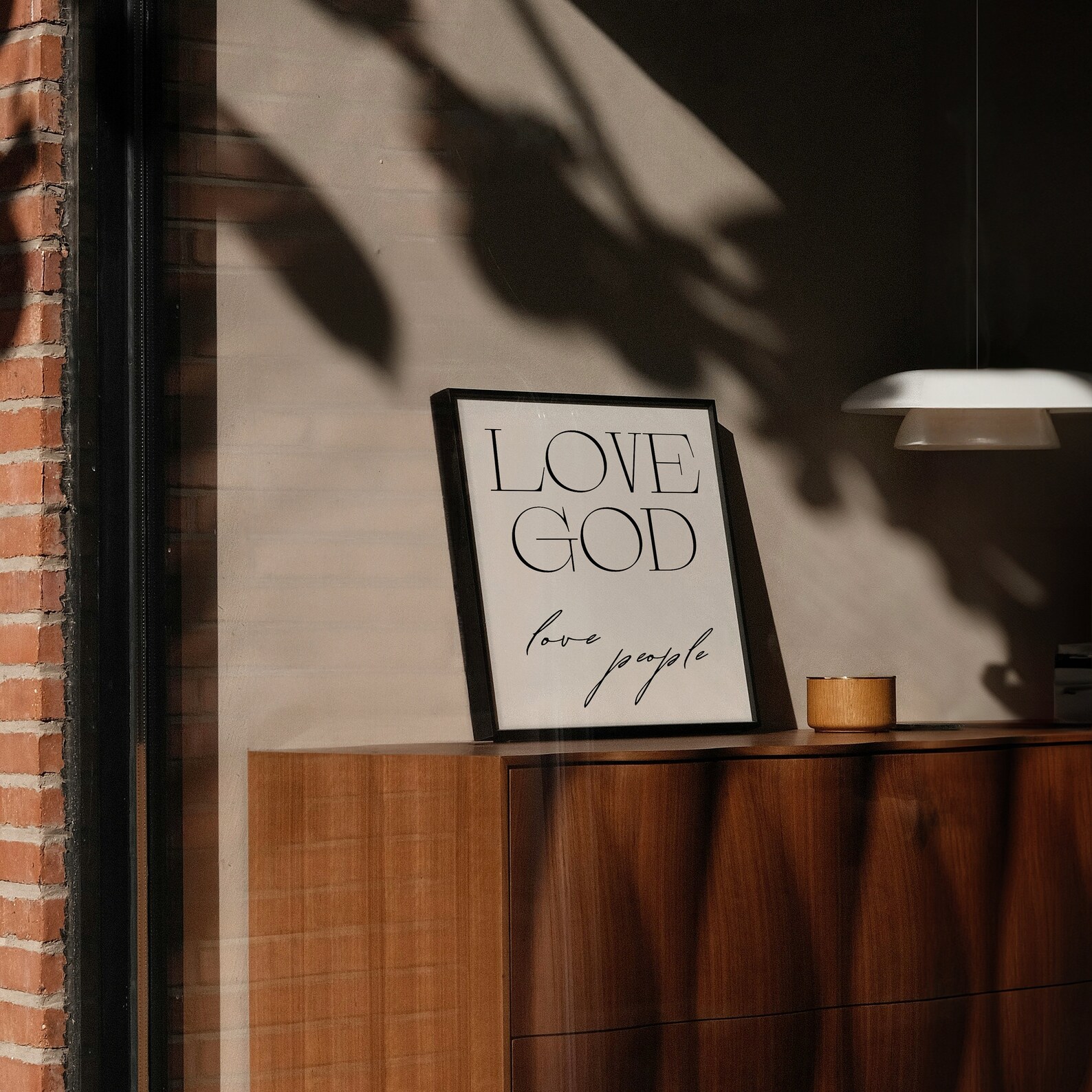 Love God Love People, Bible Decor, Jesus Art, Printable Wall Art ...