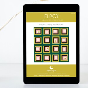 Elroy Quilt Pattern - PDF - Etsy
