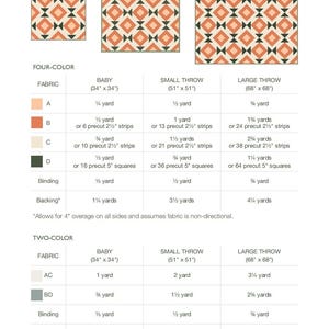Palisade Quilt Pattern - PDF - Etsy