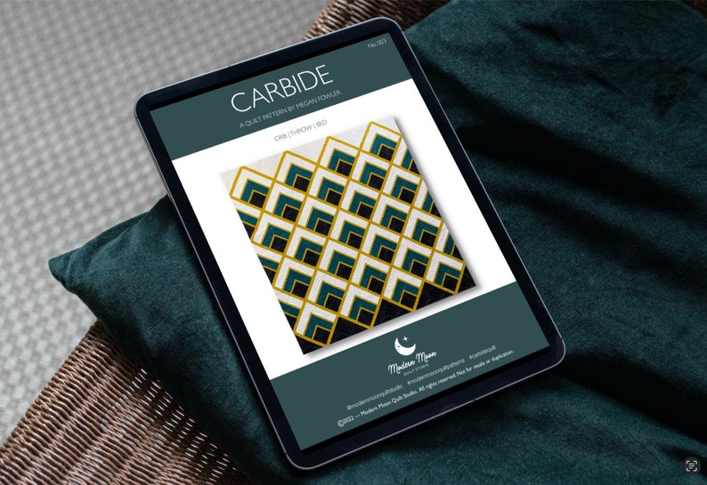 Carbide Quilt Pattern PDF - Etsy Australia