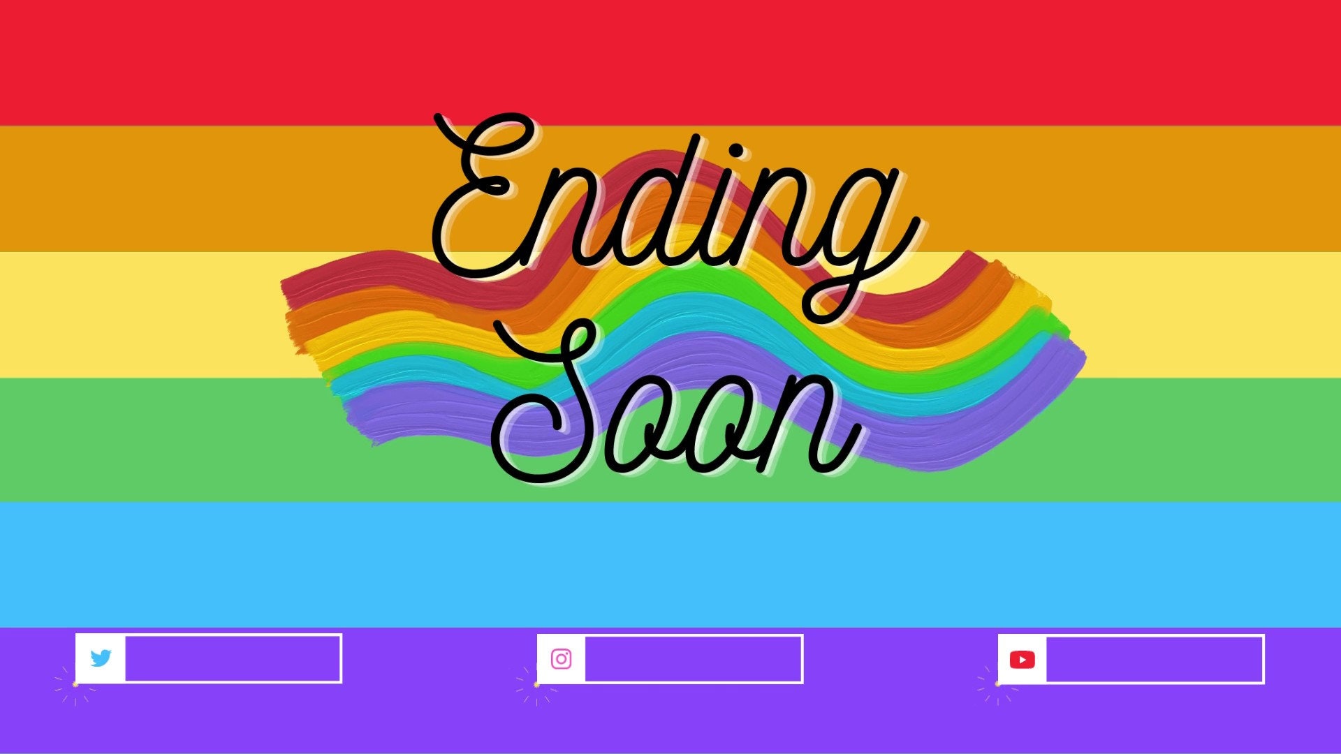 Animated Pride Overlay Pack for Twitch, Youtube, Kick, Etc. | Simple ...