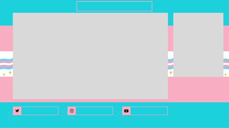 Animated Trans Pride Stream Overlay Pack for - Etsy