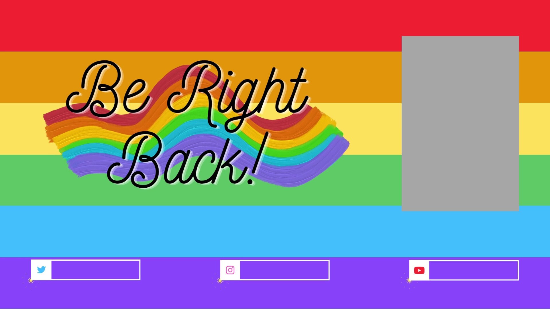 Animated Pride Overlay Pack for Twitch, Youtube, Kick, Etc. | Simple ...