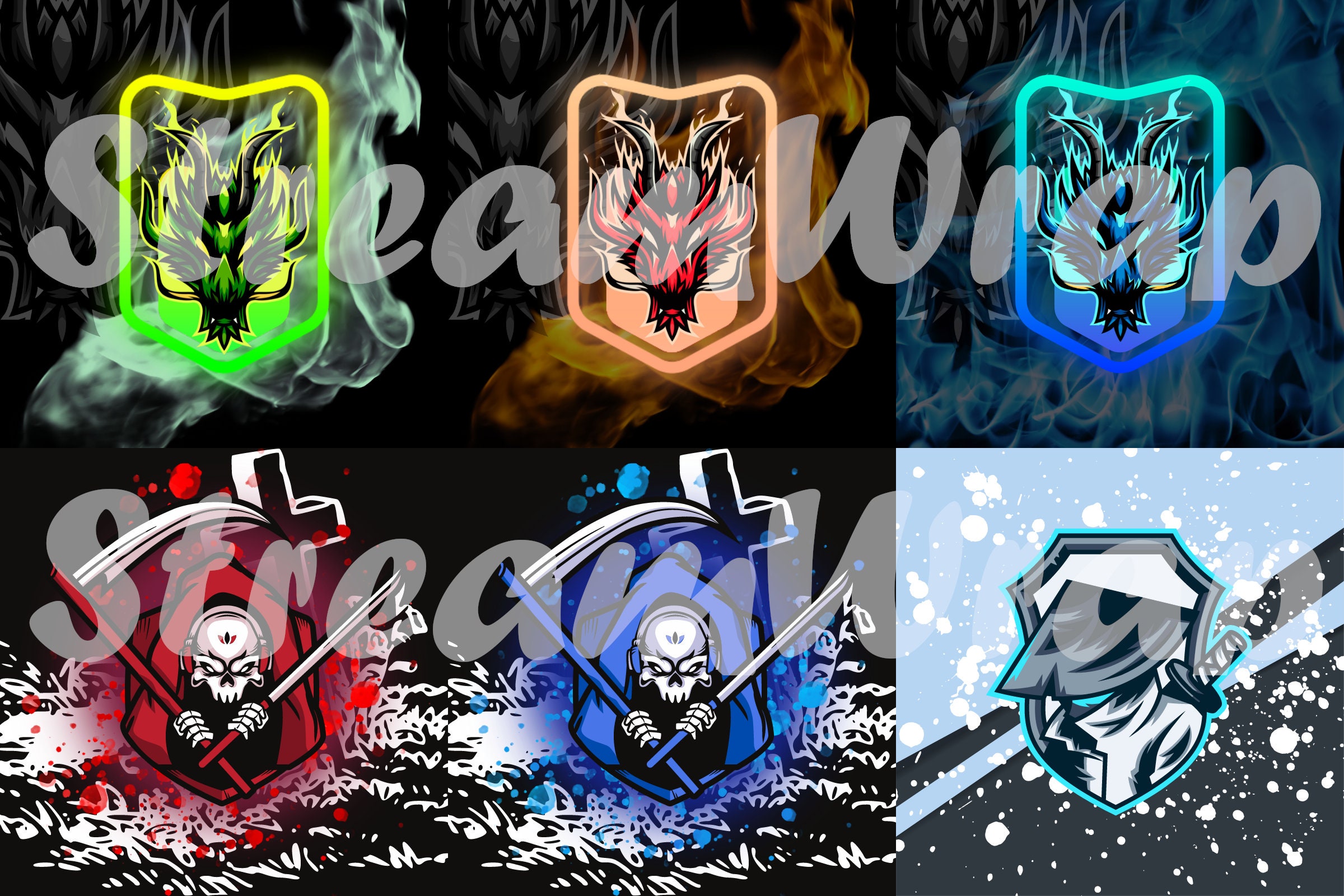 Logos for Twitch/youtube/kick/social Media/etc. Pre-made - Etsy