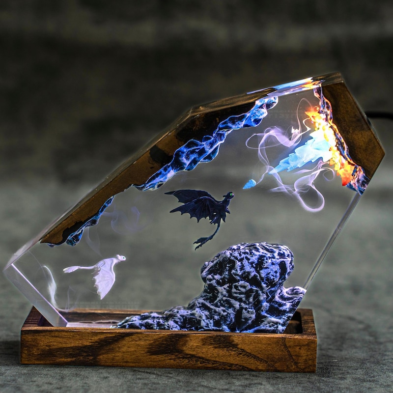 Resin Httyd Lamp - Etsy