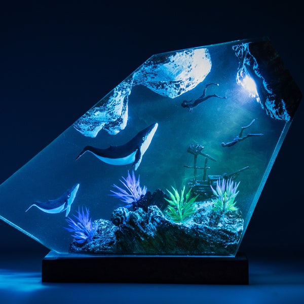 Ocean Lamp - Etsy