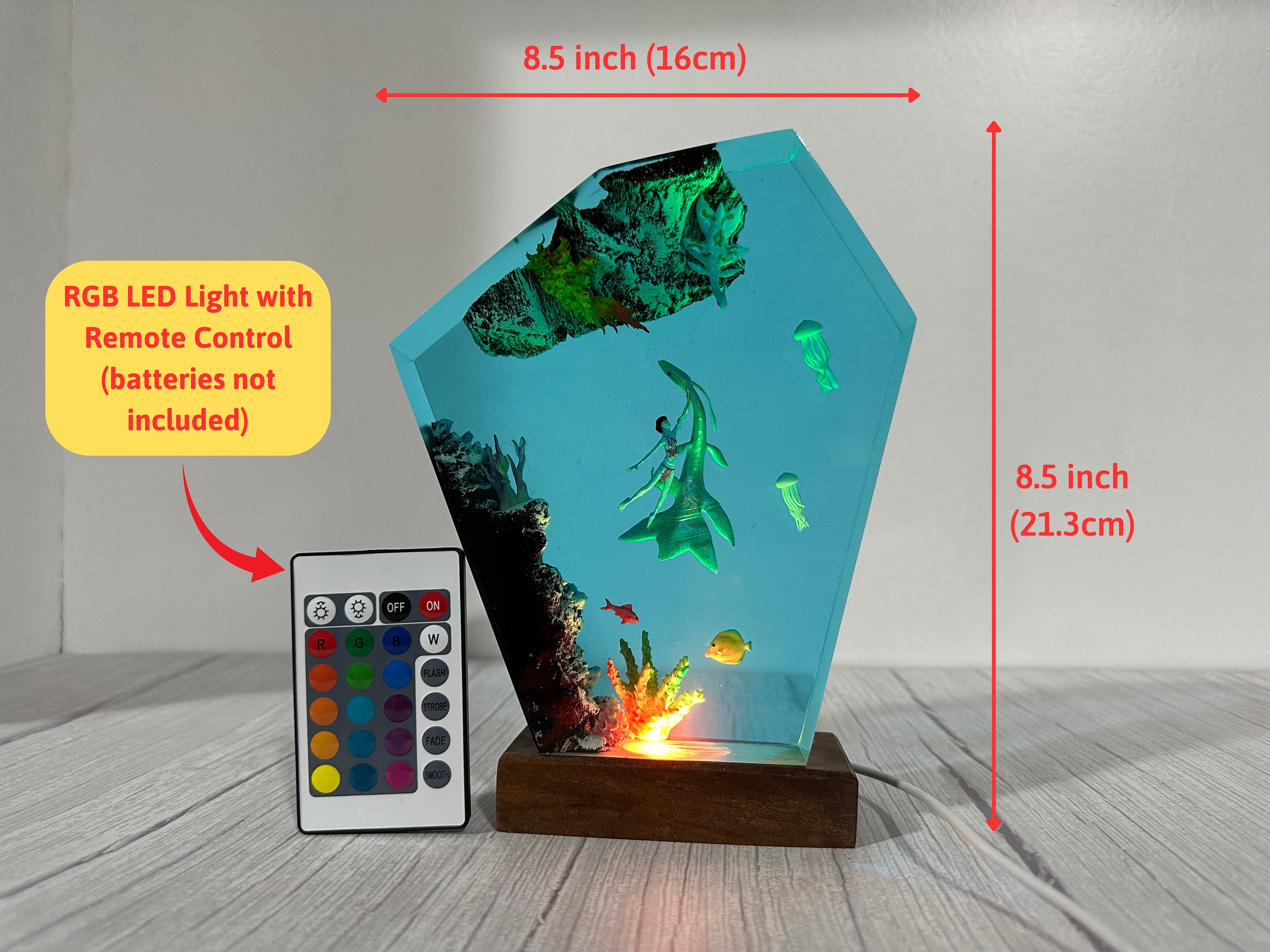 Avatar the Way of Water Lamp A True Masterpiece Ilu Ft Kiri - Etsy