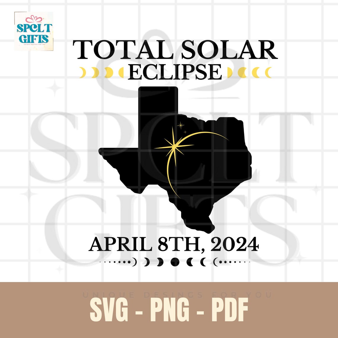 Total Solar Eclipse Png, Total Solar Eclipse Svg, 2024, Total Solar ...