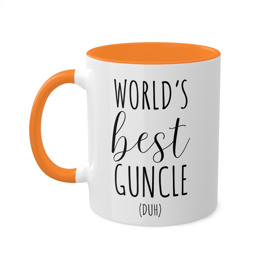 World's Best Guncle, Coffee Mug, Uncle Birthday Gift, Personalized Gift ...