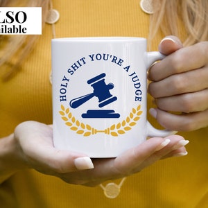 Funny Judge Mug - Celebrate Your Favorite Judge With a Unique ...