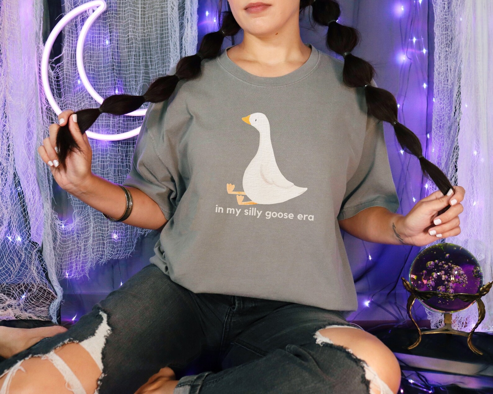 In My Silly Goose Era, Silly Goose Shirt, Comfort Colors® T-shirt, Cute ...
