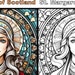 Catholic Coloring Page, Saint Margaret of Scotland, Christian, Instant ...