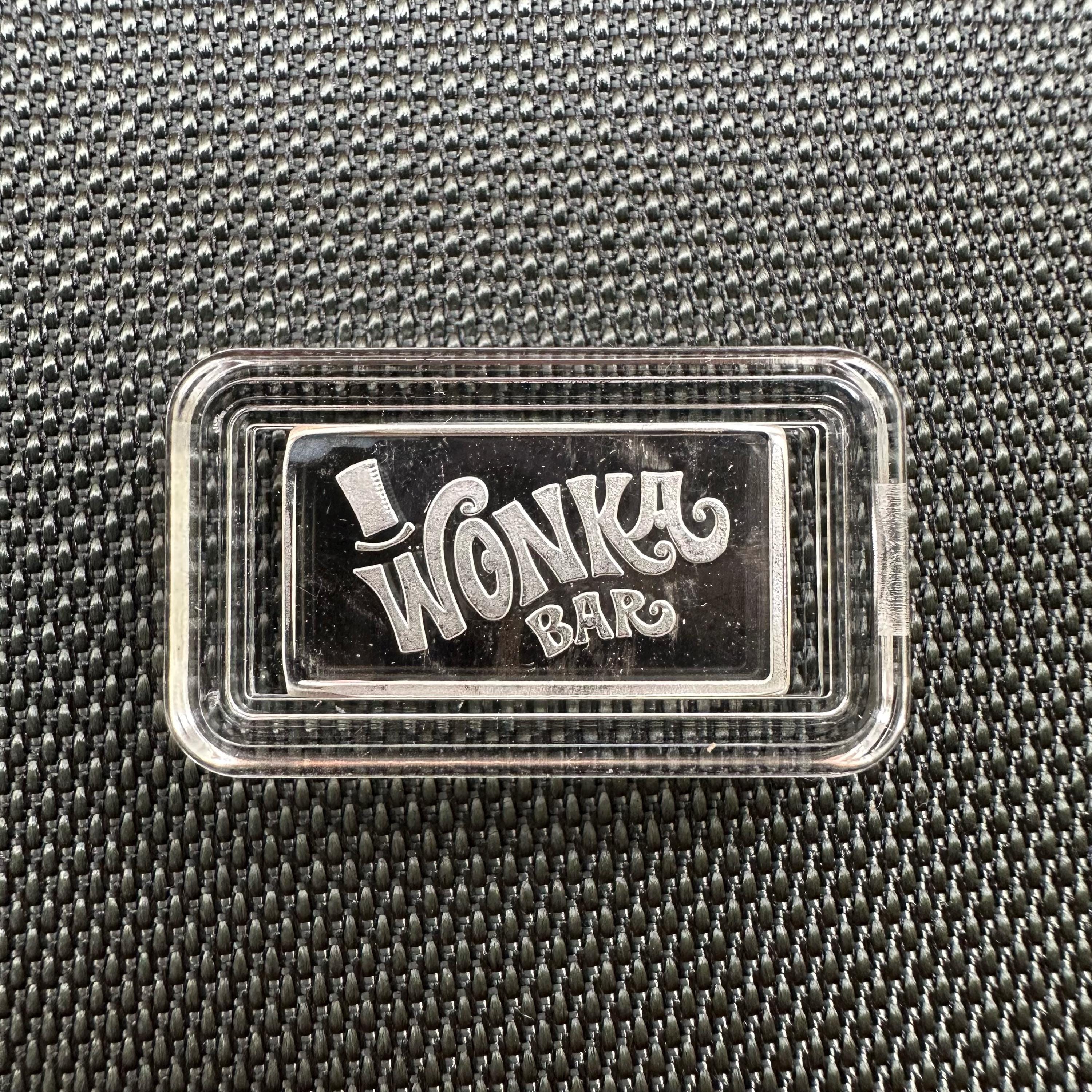 WONKA 2 Gram Silver Bar - 999 Silver Bullion Bar in Capsule (wonka ...