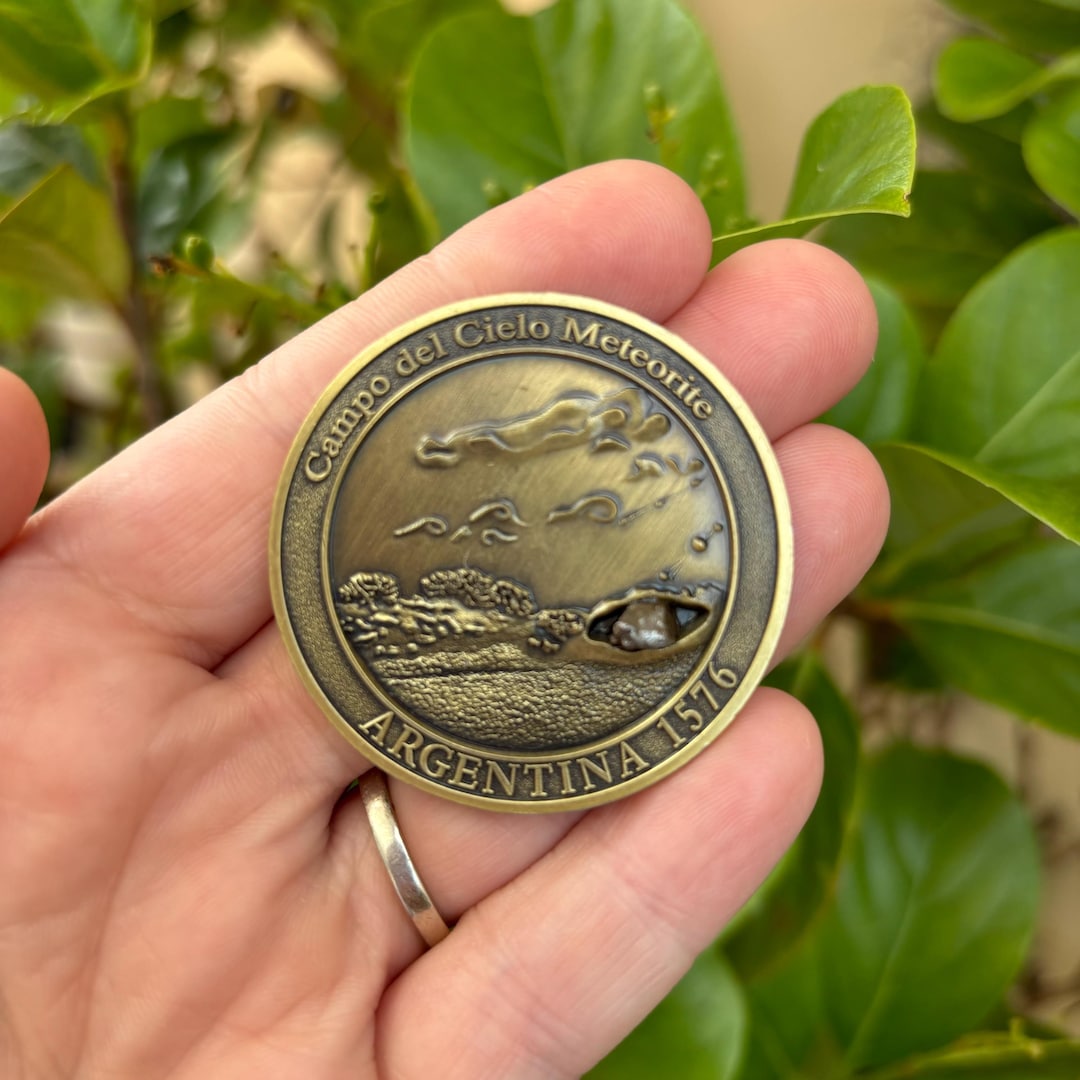 Genuine Meteorite Coin - Limited Edition Coin With Genuine Meteorite ...