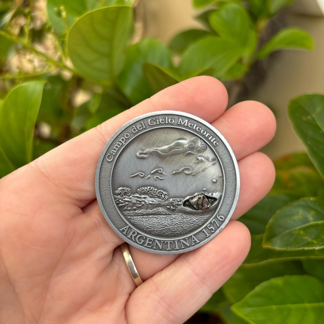 Genuine Meteorite Coin - Limited Edition Coin With Genuine Meteorite ...
