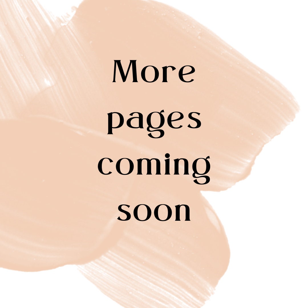 Additional Page (2 Pages, Front and Back) - Etsy