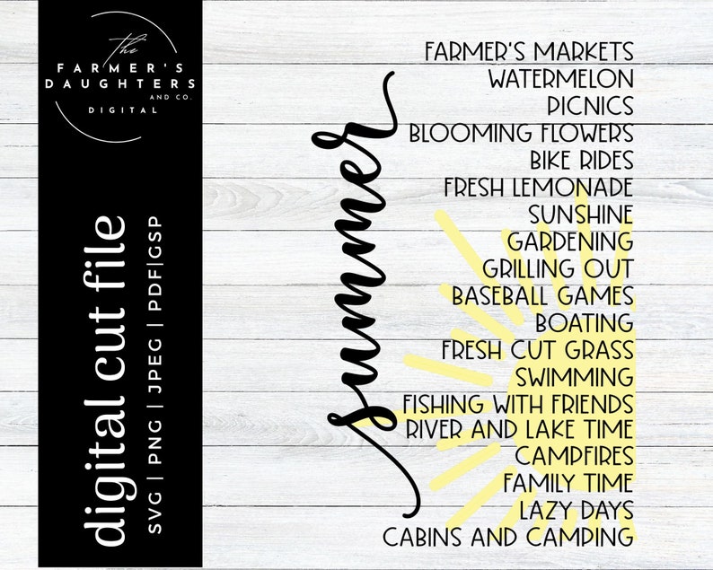 Summer Fun SVG Summer Sign SVG Summer Quote Svgsummer - Etsy