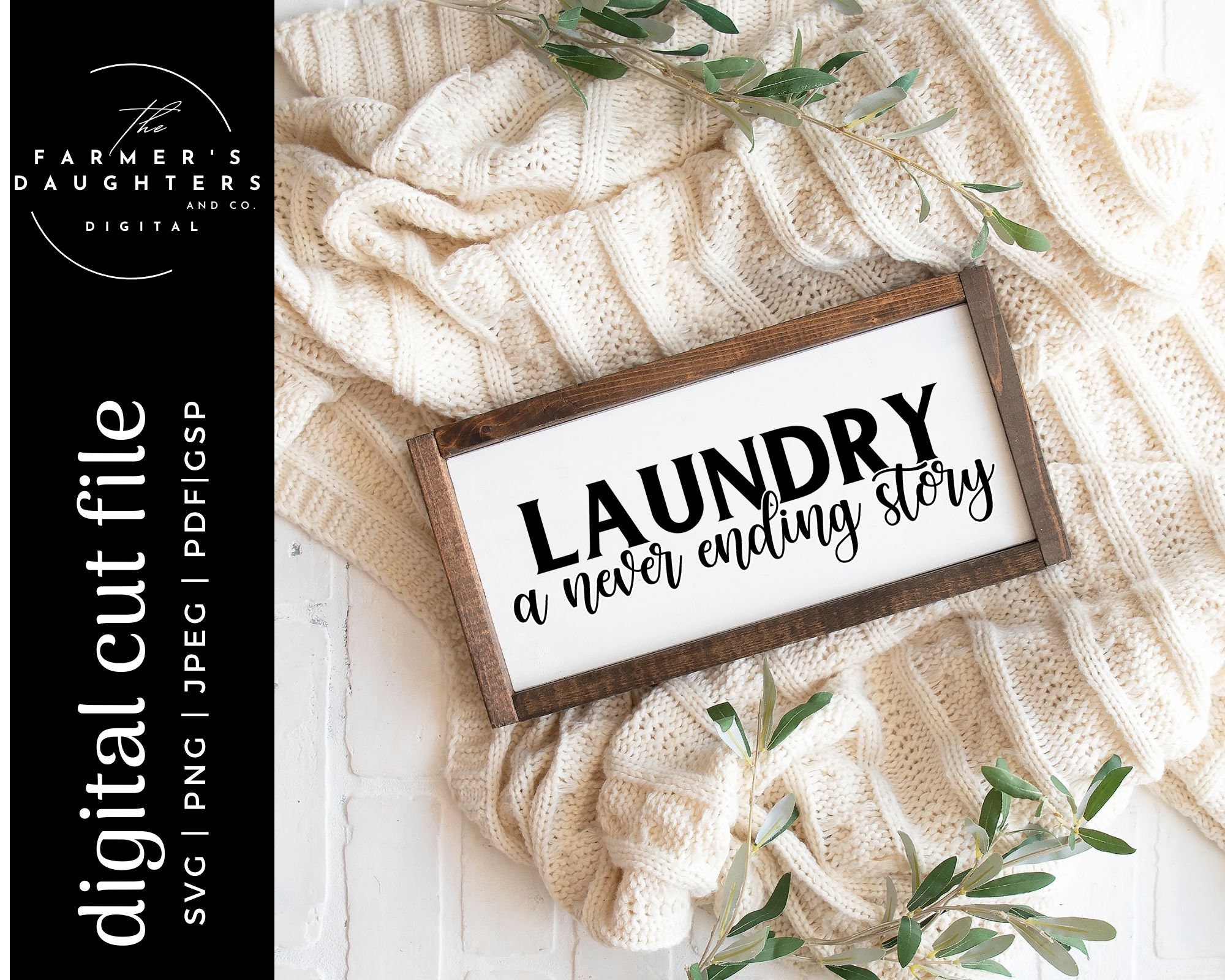 Laundry a Never Ending Story SVG / Cut File / Cricut / Funny Sarcastic ...