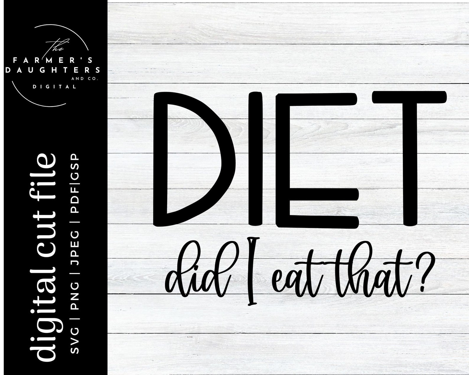 Diet SVG Dieting Svg Funny Kitchen Sign Svg Cooking Svg Sarcastic Cut ...